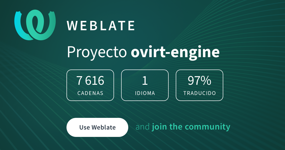 ovirt-engine - Spanish @ Weblate